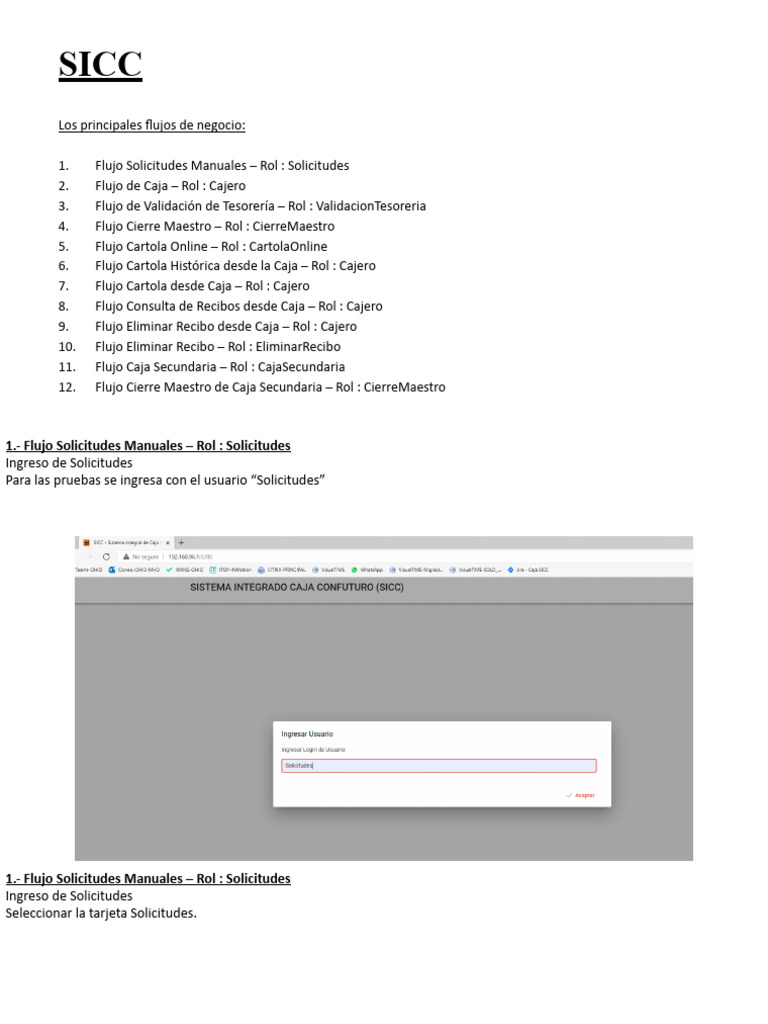 SICC GuíaDeUsuario | PDF | Informática | Software