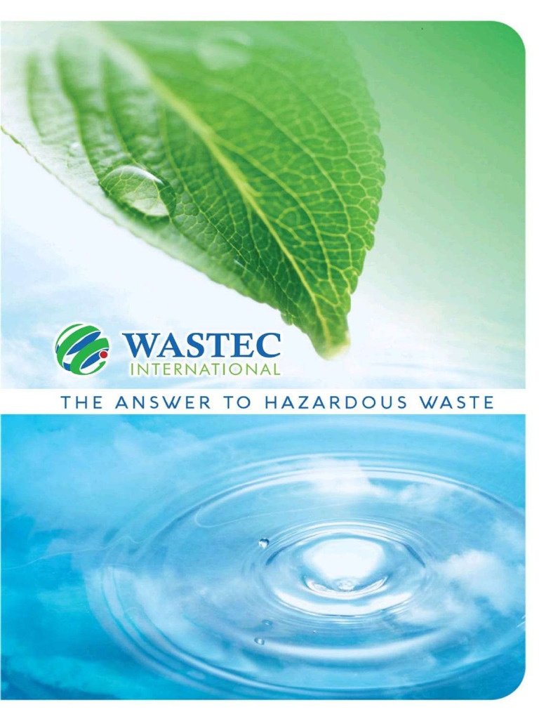 Company Profile PT WASTEC INTERNATIONAL | PDF