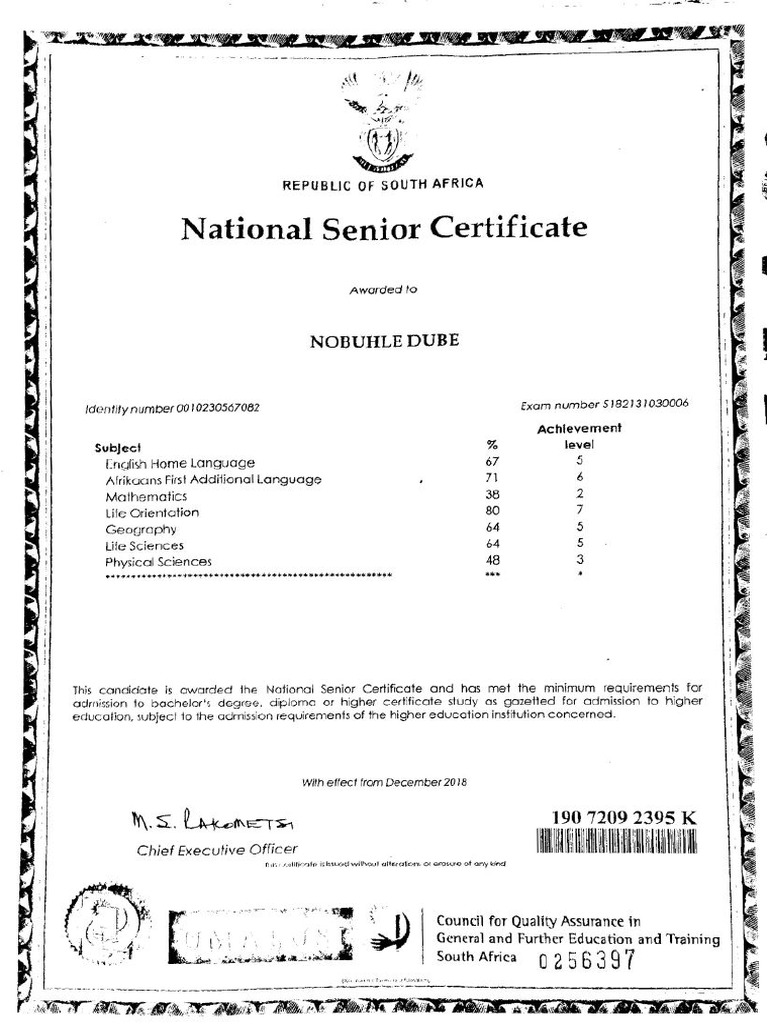 Matric | PDF
