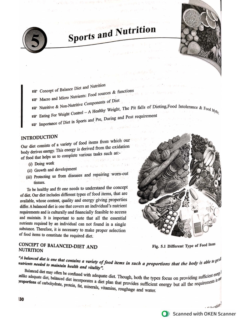 Sports and Nutrition | PDF