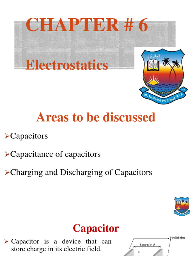 Physics Lecture No 18 | PDF | Capacitance | Capacitor