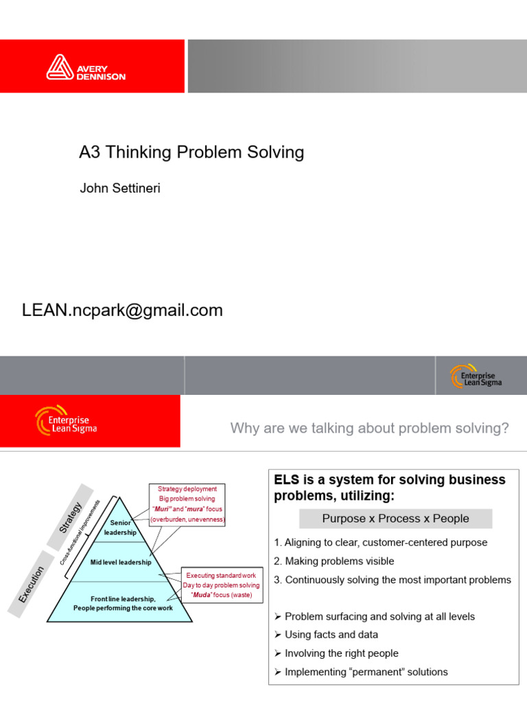 A 3 Thinking Problem Solving Tool 1608216807 | PDF | Performance Indicator | Cognition