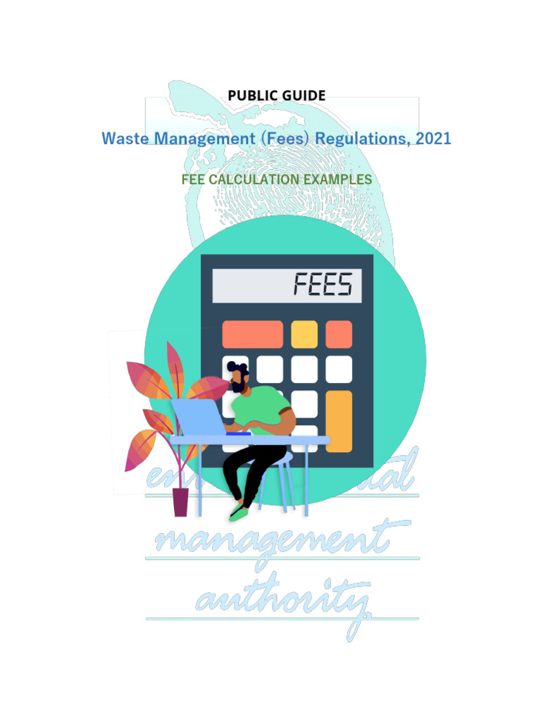 WMFR 2021 Public Guide-Fee Calculation Examples | PDF | Waste | Waste ...