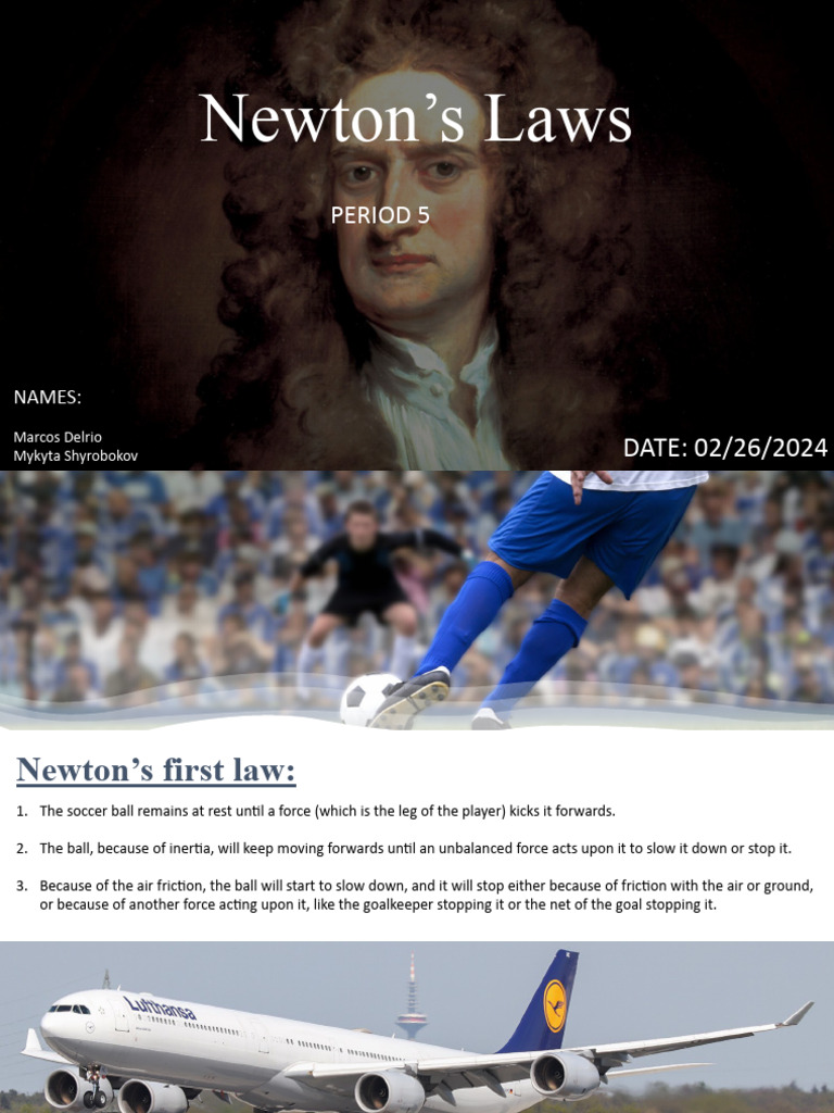 Newton's Laws Project | Download Free PDF | Force | Mass