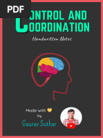 Human Brain Functions - Class 10 Notes | PDF