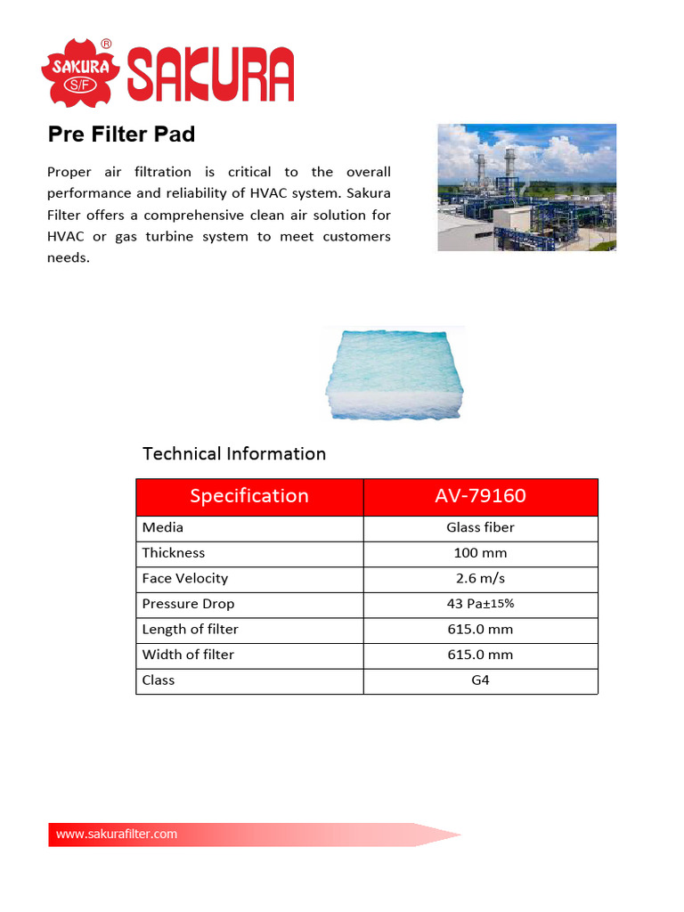 Prefilter PAD | PDF