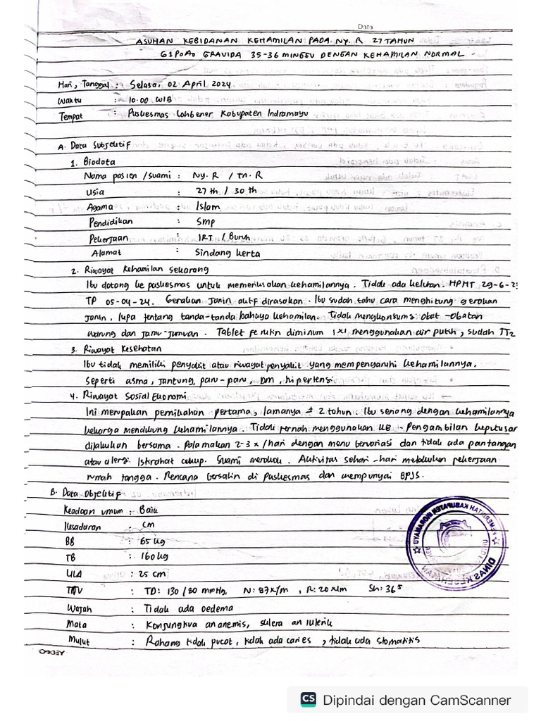 ST3 - Soap Kehamilan - Fauziyah Ulhaq | PDF