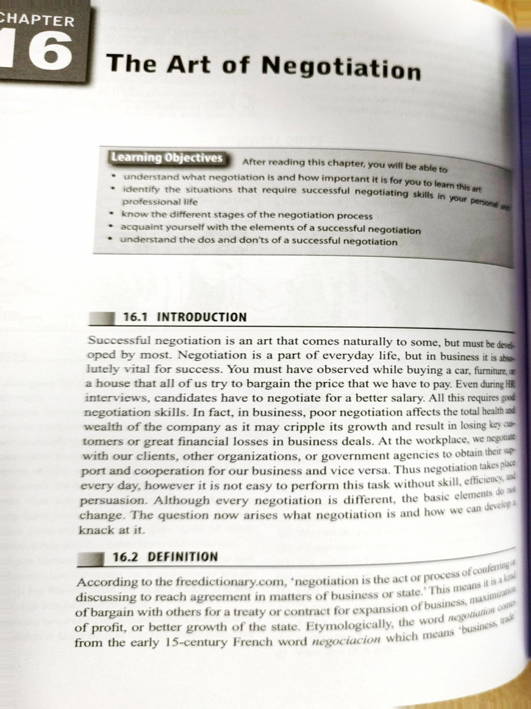 The Art of Negotiation | Download Free PDF | Negotiation | Psychological Concepts