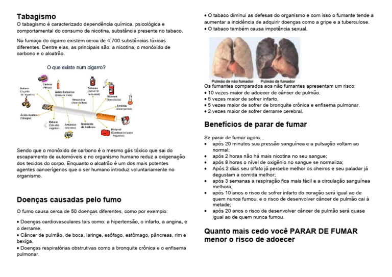 Tabagismo | PDF | Tabagismo | Vício