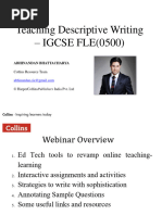 Edexcel IGCSE English Language Imaginative Writing Tasks | PDF | Home ...