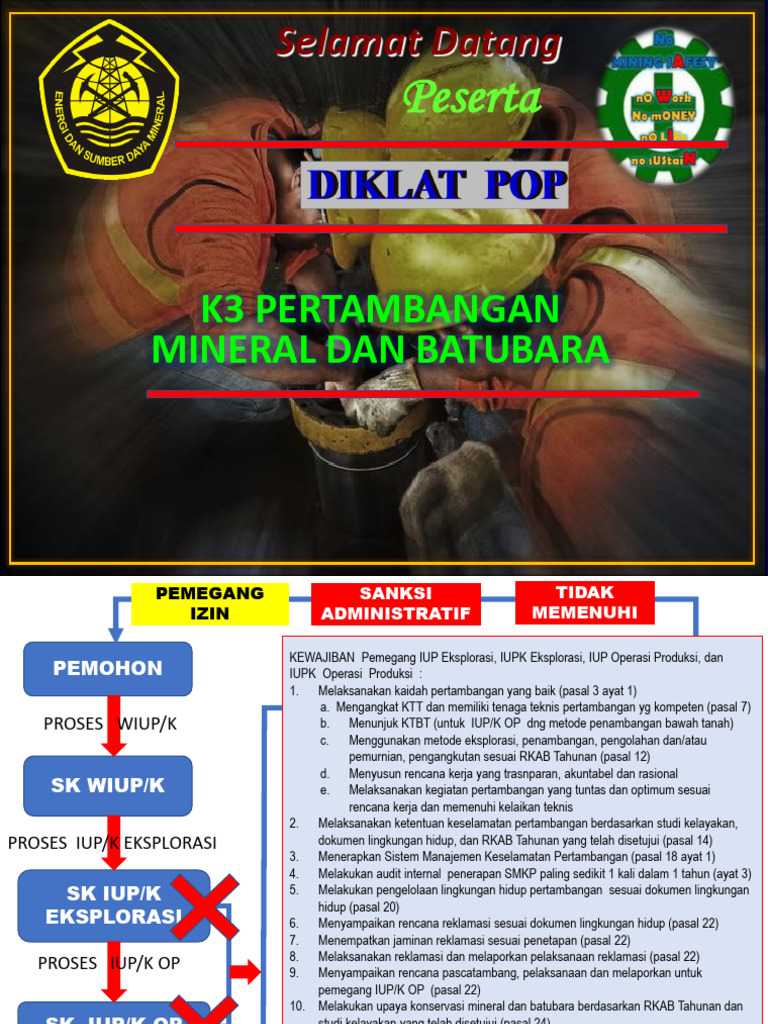 2a. K3 Pertambangan Update 8des | PDF