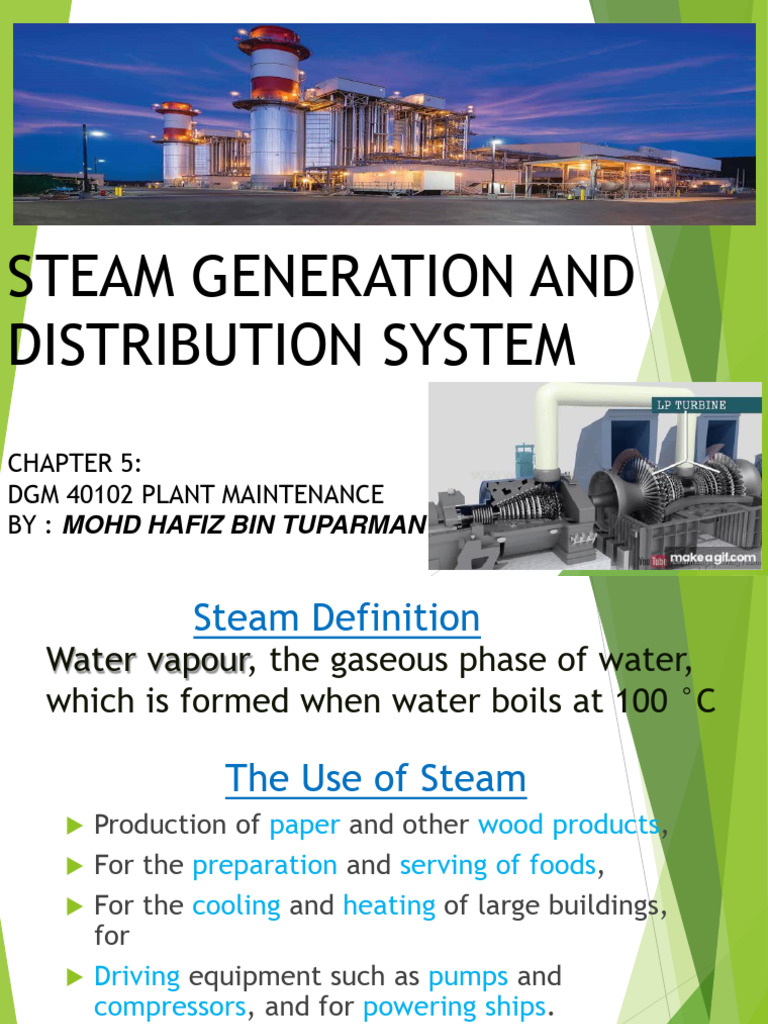 CHAPTER 5.0 - STEAM GENERATION DISTRIBUTION SYSTEM MHT | Download Free ...
