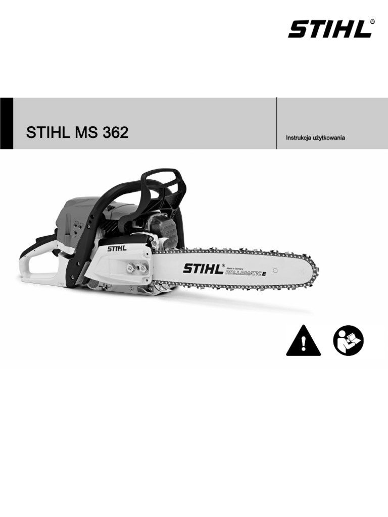 Stihl MS 362 | PDF