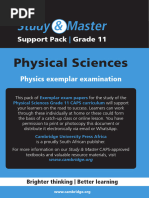 Gr11 Physical Sciences P1 (ENG) NOV - 2021 QP | PDF | Force | Classical Mechanics