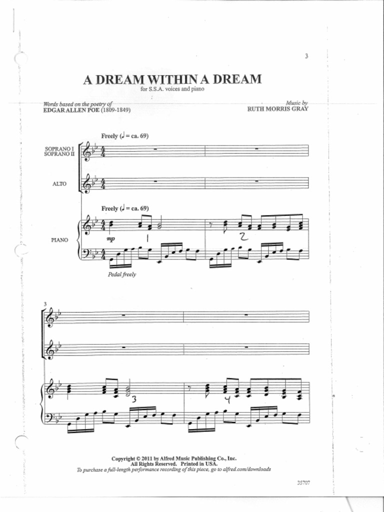 A Dream Within A Dream | PDF