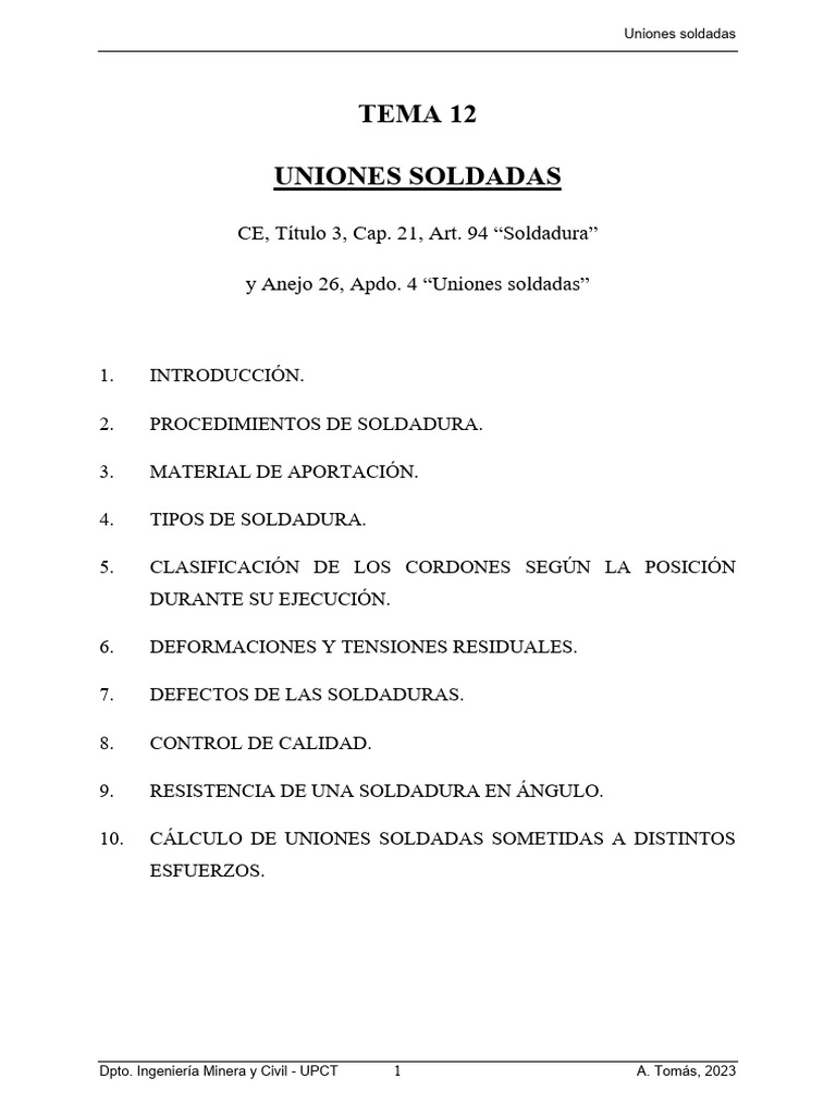 Guía Completa sobre Uniones Soldadas | PDF | Soldadura | Construcción