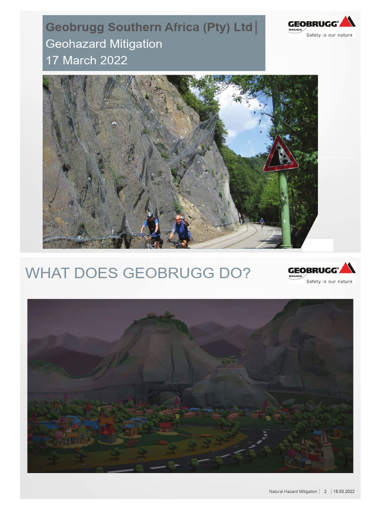 6.0 Geohazard Mitigation - Ilunga - 2022 | PDF | Wire | Strength Of Materials