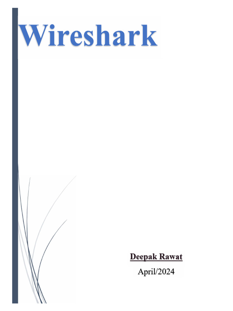 WireShark Notes Part 1 | PDF | Installation (Computer Programs ...