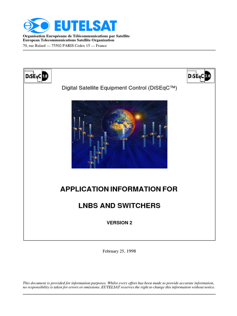 Applic Info LNB Switchers | Download Free PDF | Logic Gate | Capacitor