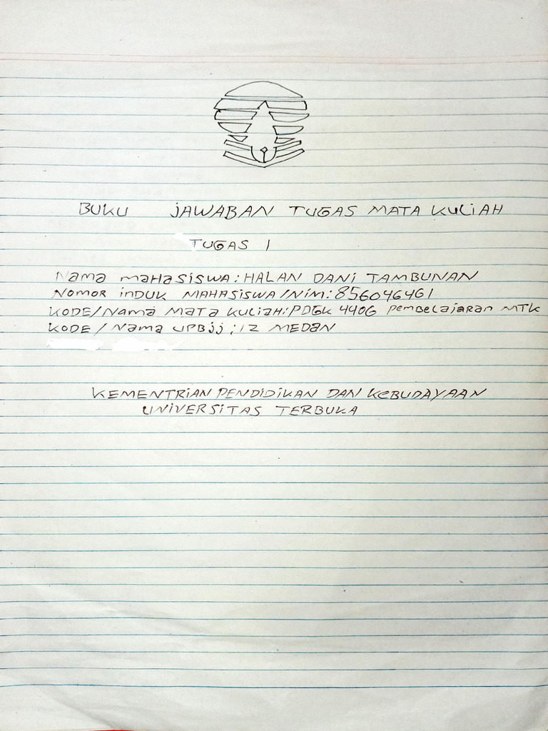 Tugas Tutorial 1 MTK | PDF