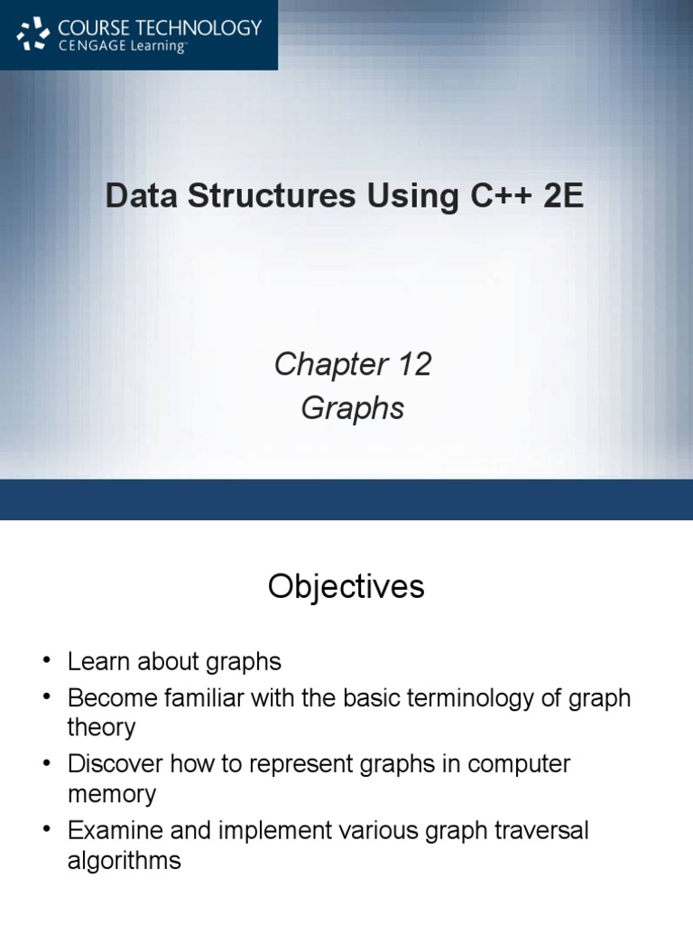 Data Structures Using C++ 2E: Graphs | PDF | Graph Theory | Vertex ...