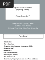 EE200 SSN Sandhan L15 | PDF | Signal Processing | Functions And Mappings
