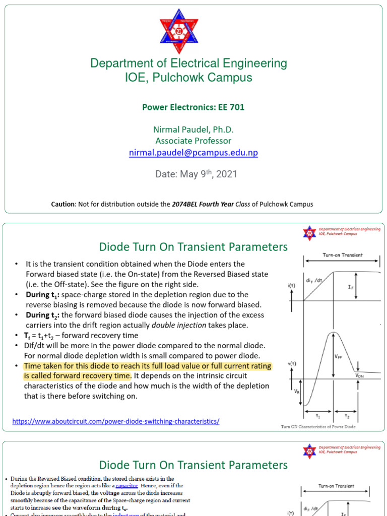 L3 Diodes Parameters Plus Applications and Transistors | PDF | Bipolar Junction Transistor | Diode