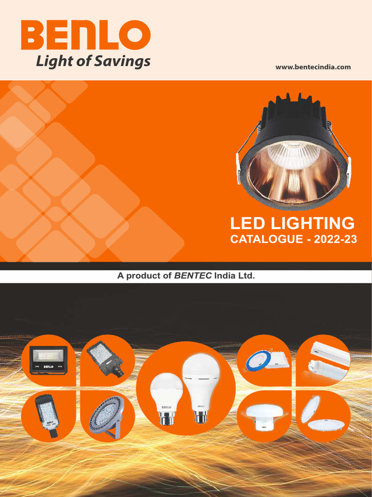 Benlo Big Catalogue - FINAL 30-06-2022 | PDF | Lighting | Electric Power
