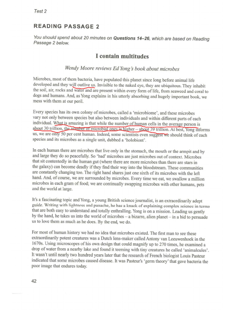 Unit 6 - Week 2 - Reading Practice | PDF