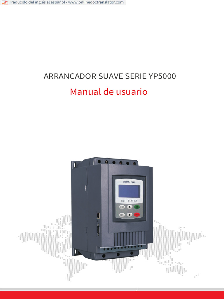 YP5000 MANUAL - En.es | PDF | Fuente de alimentación | Arranque