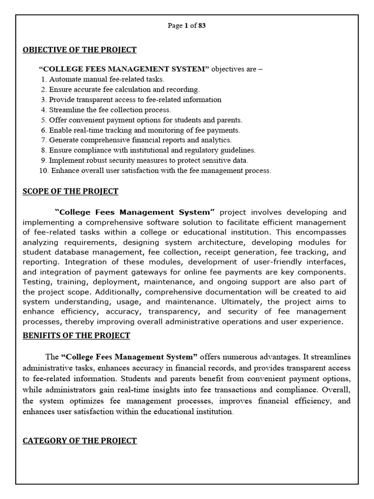 Project Report | PDF | Html | Php