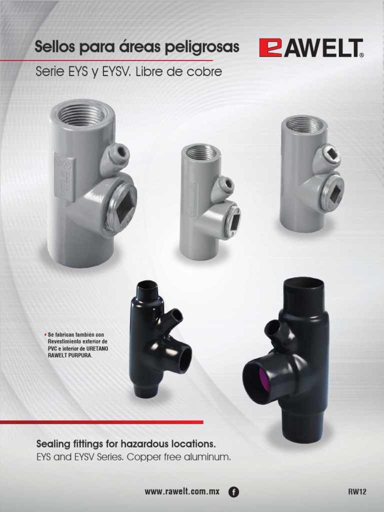 6.1 Sellos Ficha Tecnica Zona Atex | PDF | Ingeniería Química | Materiales