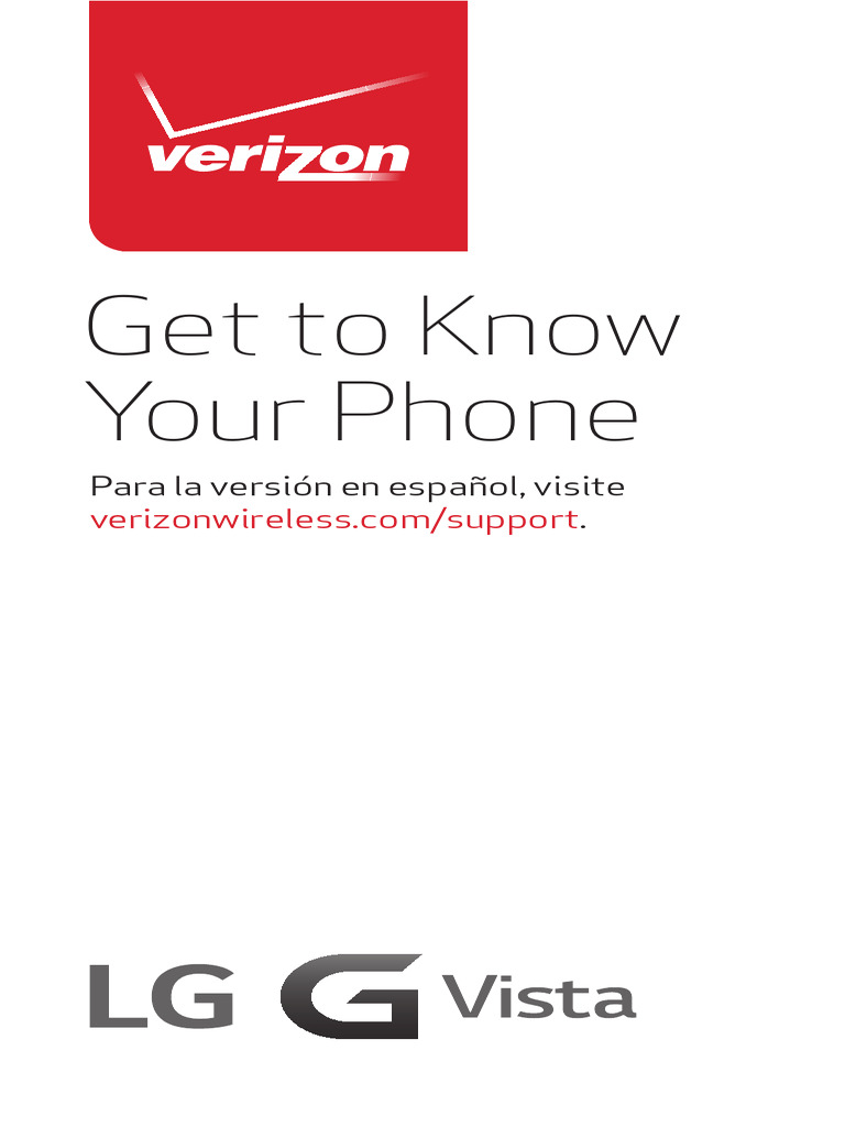Verizon G Vista | PDF | Mobile App | Hearing Aid
