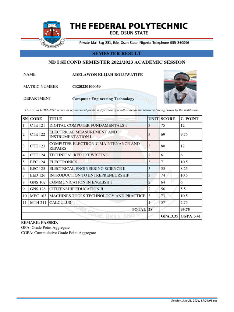 Result Download Free Pdf Computer Science Physical Sciences