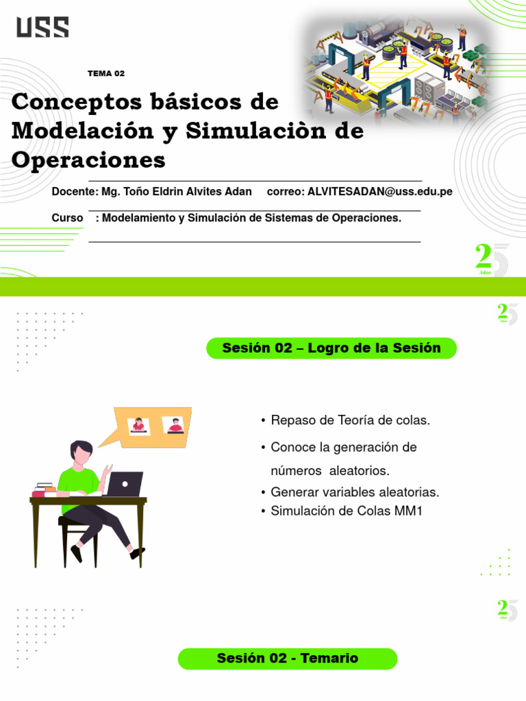 SEMANA 02_ TEMA 02 CONCEPTOS BASICOS DE MODELACIÓN Y SIMULACIÓN DE OPERACIONES | Descargar ...