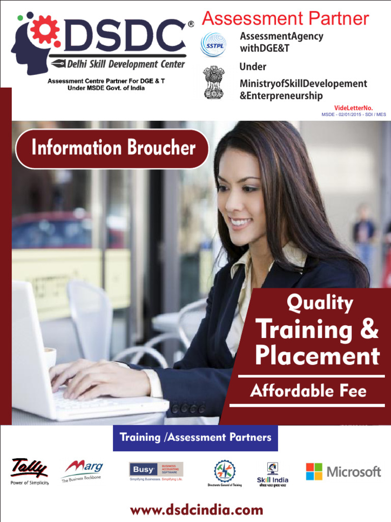 DSDC Information Brochure | PDF | World Wide Web | Internet & Web