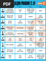 2024 Tyt Calisma Programi 1.ay | PDF