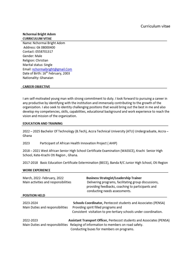 Cv Merge | PDF | Communication | Teachers
