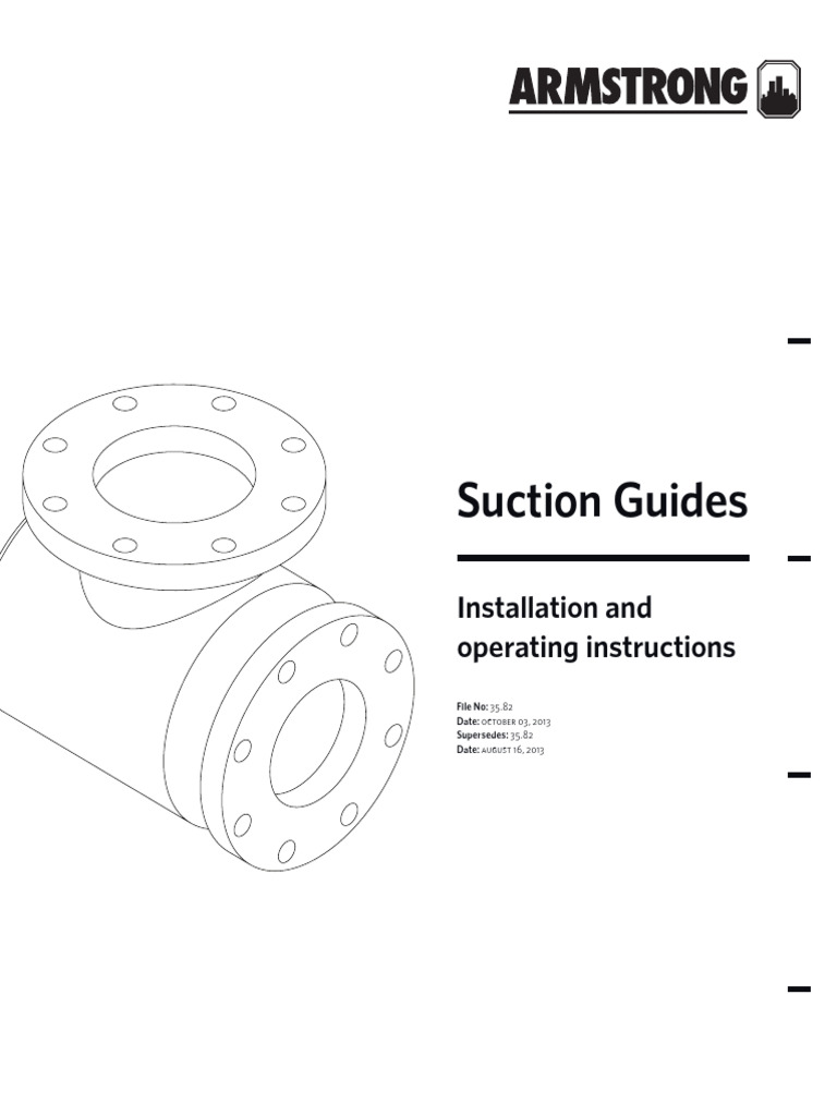 Manual Segundo Suction Guide | PDF | Pump | Pipe (Fluid Conveyance)