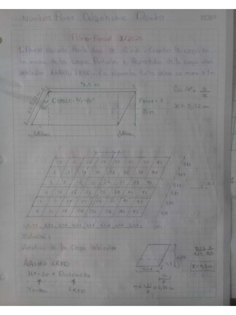 Perez Dember (1º Parcial) | PDF