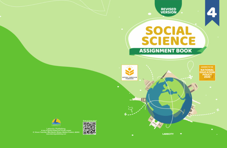 Cover - Social Science Assignment Book Class 4 - 24-25 | PDF