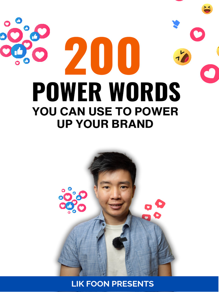 200 Power Words To Power Up Your Brand | PDF