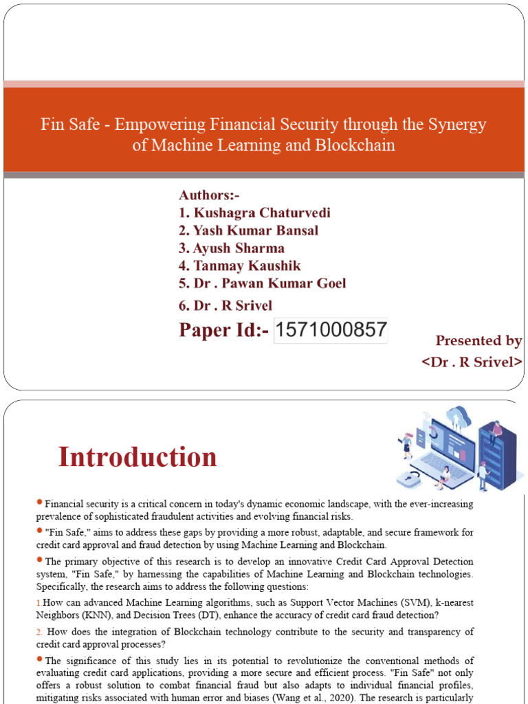 FINSAFE | Download Free PDF | Machine Learning | Computer Security