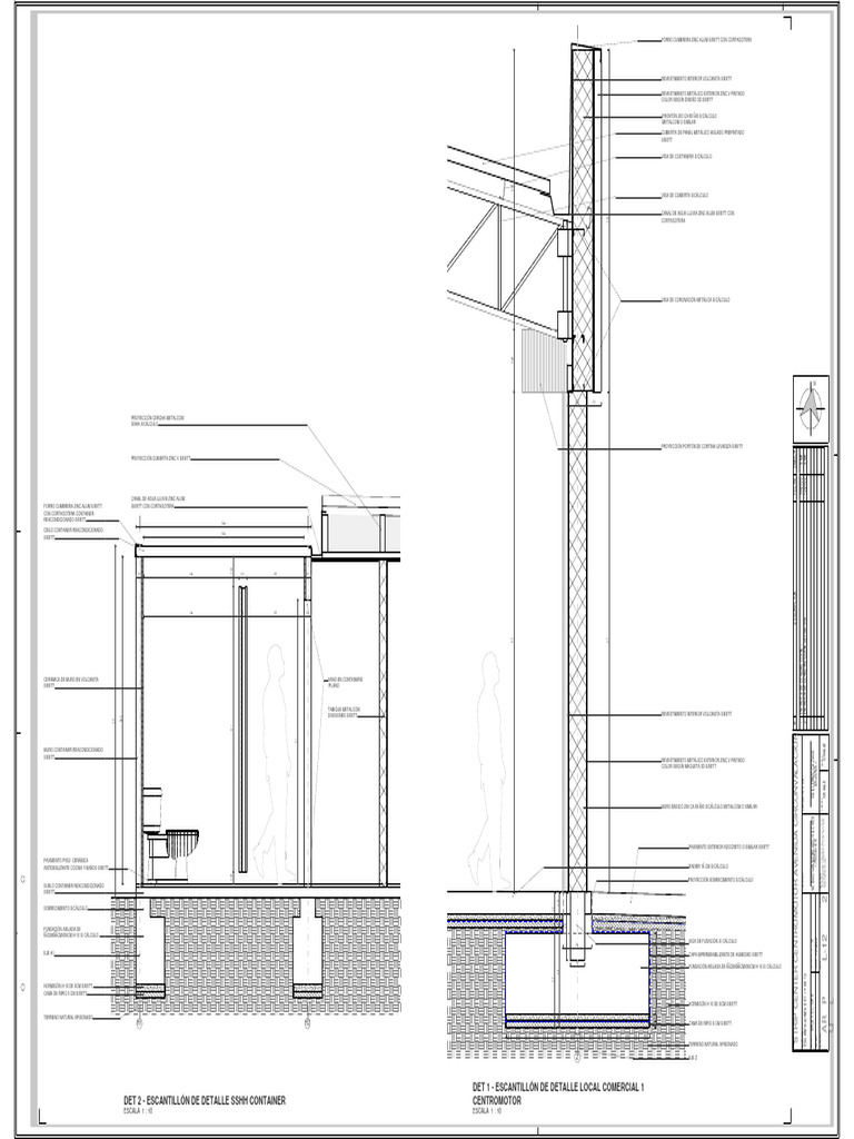 L-12 - Escantillones Det 1 y Det 2 | PDF