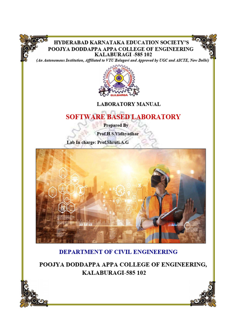 Software Based Lab Manual - 2 | PDF | Engineering | Science