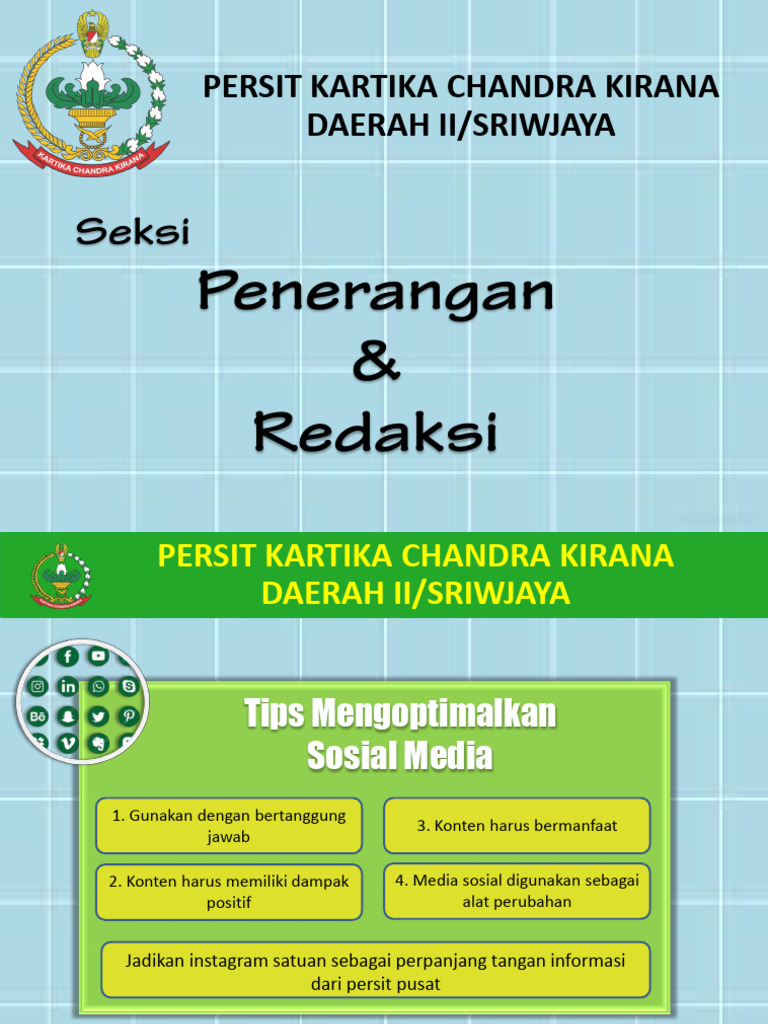 Seksi Penerangan Dan Redakasi Persit | PDF
