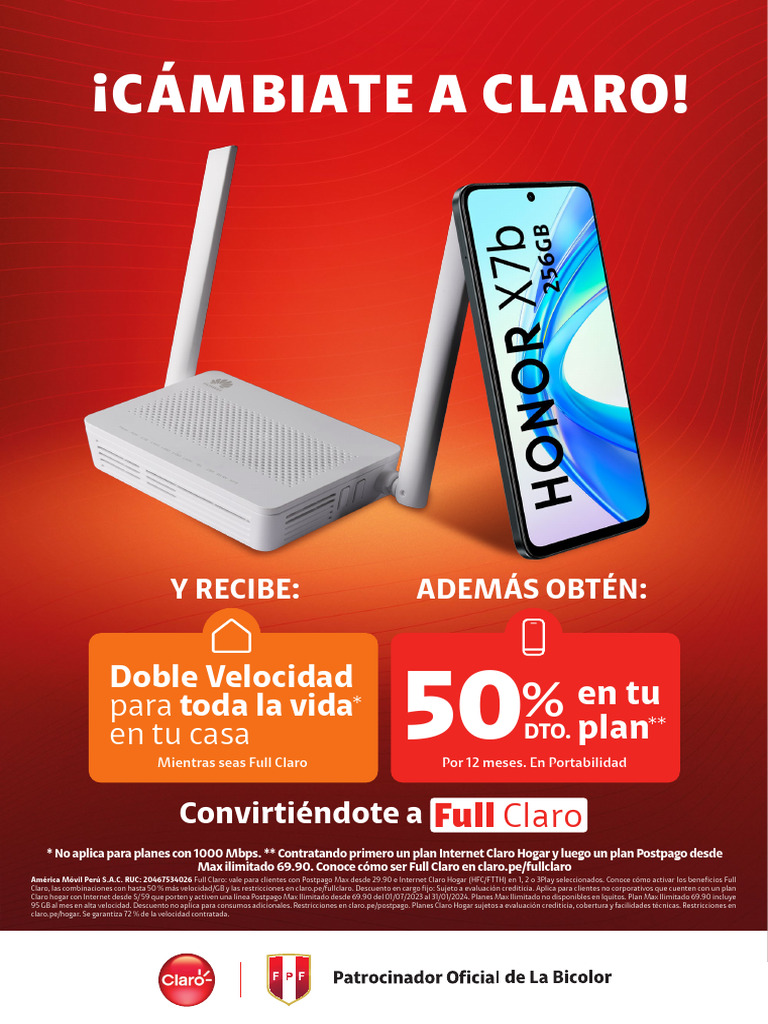 A4 Movil+fija Honor | PDF