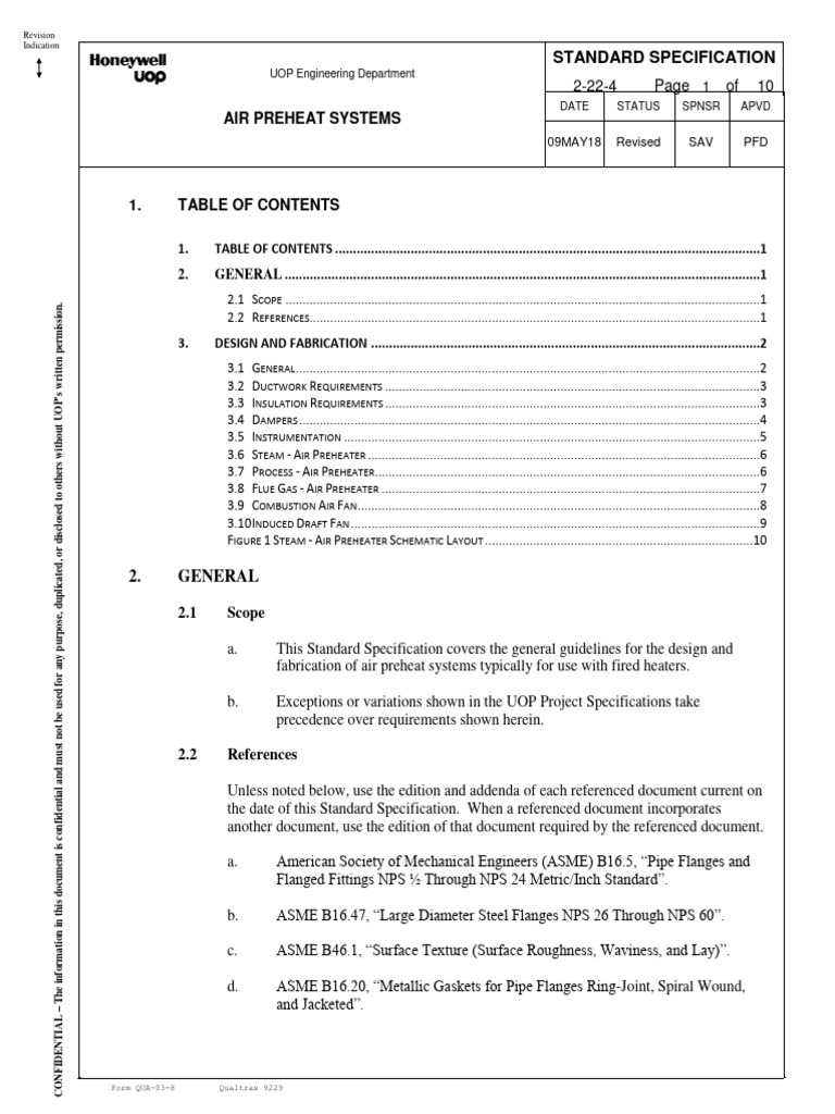 2-22-4 Air Preheat Systems-9229-2 | PDF | Duct (Flow) | Boiler
