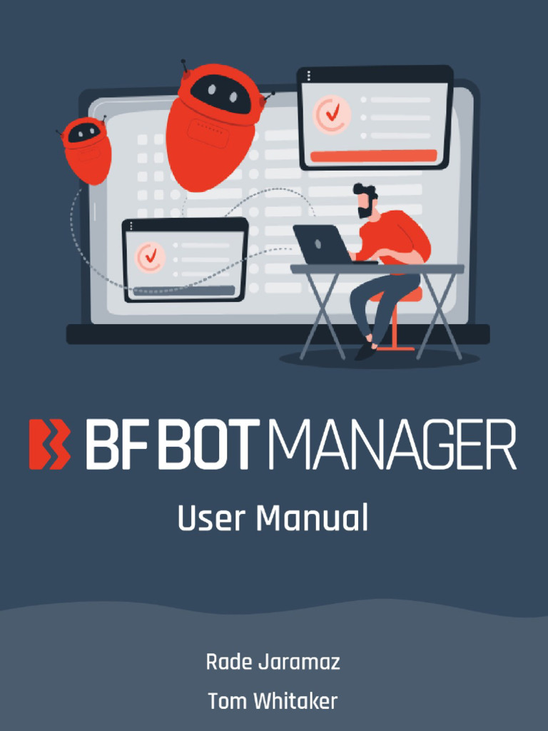 BF Bot Manager Manual Version 3 0 | PDF | Computing | Software