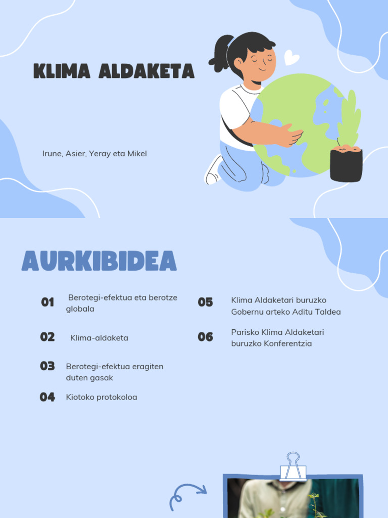 Klima Aldaketa | PDF